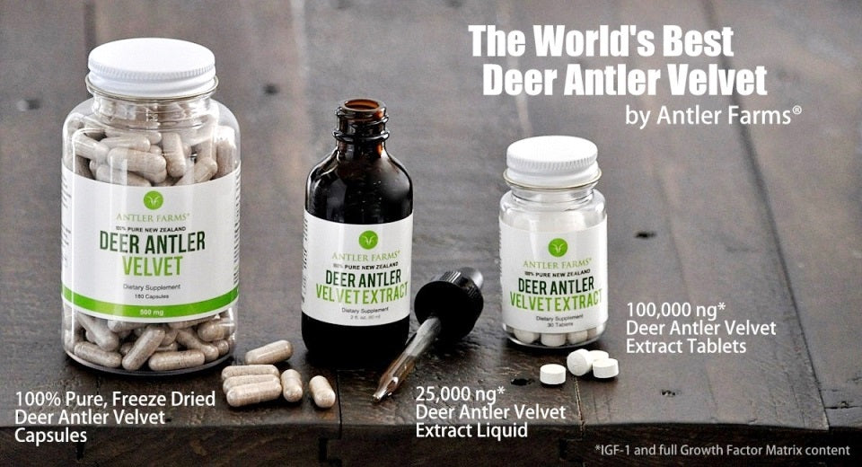 The World's Best Deer Antler Velvet – Antler Farms